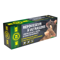 REPOUSSEUR À ULTRASONS RATS ET SOURIS
