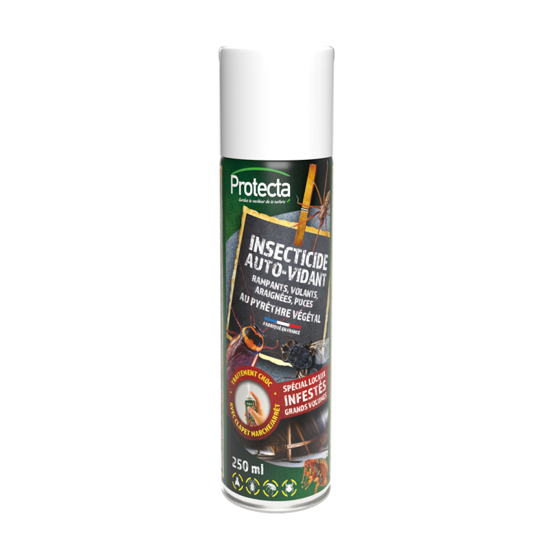 Insecticide volants & rampants aérosol auto-vidant 250ml